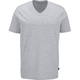 Bruno Banani Herren T-Shirt schwarz, wei&szlig;, grau-meliert Gr&ouml;&szlig;e S
