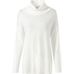 Heine Damen Rollkragenpullover im Oversized-Look ecru Gr&ouml;&szlig;e 38