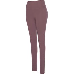 Lascana Damen Leggings mauve Gr&ouml;&szlig;e 36/38
