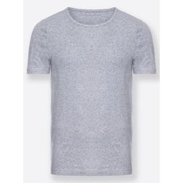 Herren Shirt grau-meliert, Gr&ouml;&szlig;e 9