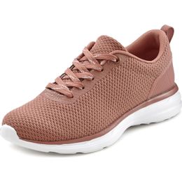 Lascana Damen Sneaker altrosa Gr&ouml;&szlig;e 43