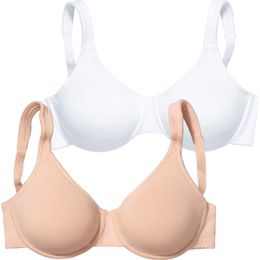 Damen Minimizer-BH puder+wei&szlig; Gr&ouml;&szlig;e 100E