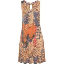 Buffalo Damen Strandkleid animal bedruckt Gr&ouml;&szlig;e 46