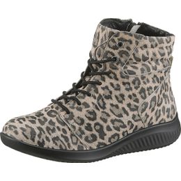 Jomos Damen Stiefelette elfenbein-bedruckt Gr&ouml;&szlig;e 41