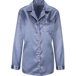 w&auml;schepur Damen Pyjama taubenblau Gr&ouml;&szlig;e 48/50