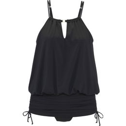 Lascana Damen Badekleid schwarz Gr&ouml;&szlig;e 48C/D