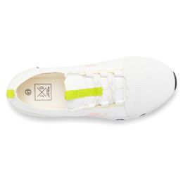 John Devin Damen Sneaker wei&szlig;/neon Gr&ouml;&szlig;e 44