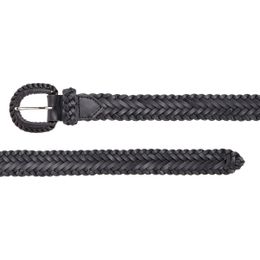 Lascana Damen Flechtg&uuml;rtel schwarz Gr&ouml;&szlig;e 80