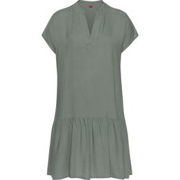 s.Oliver Damen Blusenkleid khaki Gr&ouml;&szlig;e 34