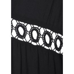 Lascana Damen Longbluse schwarz Gr&ouml;&szlig;e 40/42