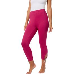 CR&Eacute;ATION L Damen Leggings 3/4-lang pink Gr&ouml;&szlig;e 40/42