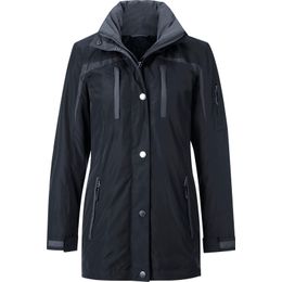 CR&Eacute;ATION L Damen Funktionsjacke wind- und wasserabweisend marine Gr&ouml;&szlig;e 24