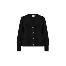 Wasabi Concept Knit Cardigan 'Tonja 12' female Black size 54/56