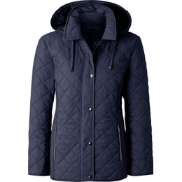CR&Eacute;ATION L Damen Winterjacke mit Schlingenknopf-Verschluss marine Gr&ouml;&szlig;e 46