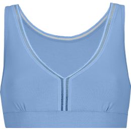 w&auml;schepur Damen Bustier mit Unterbrustband himmelblau Gr&ouml;&szlig;e 46