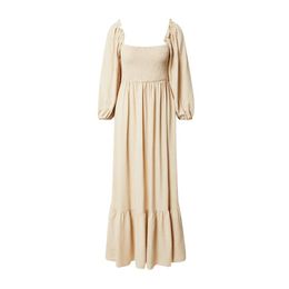 Nasty Gal Kleid Damen Gr&ouml;&szlig;e 38 beige Winterkleid