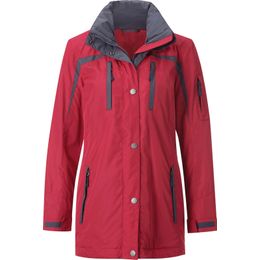 CR&Eacute;ATION L Damen Funktionsjacke wind- und wasserabweisend rot Gr&ouml;&szlig;e 38
