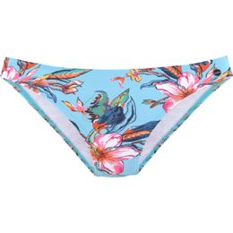 Lascana Damen Bikini-Hose hellblau-bedruckt Gr&ouml;&szlig;e 40
