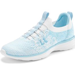 Lascana Damen Sneaker hellblau Gr&ouml;&szlig;e 42