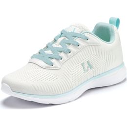 Lascana Damen Sneaker wei&szlig;/mint Gr&ouml;&szlig;e 35