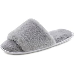 Damen Pantolette grau Gr&ouml;&szlig;e 38/39