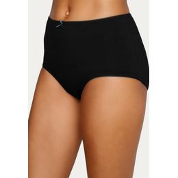 Damen Taillenslip schwarz, petrol Gr&ouml;&szlig;e 40/42