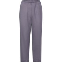 Ascafa Damen Schlafanzug mit 3/4-&Auml;rmeln mauve-bedruckt Gr&ouml;&szlig;e 52/54