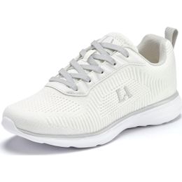 Lascana Damen Sneaker wei&szlig;/hellgrau Gr&ouml;&szlig;e 39