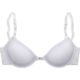 Lascana Damen Push-up-BH wei&szlig; Gr&ouml;&szlig;e 85C