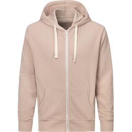 Kangaroos Herren Kapuzensweatjacke beige Gr&ouml;&szlig;e L (52/54)