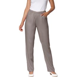 CR&Eacute;ATION L Damen Schlupfhose im Doppelpack taupe + taupe-bedruckt Gr&ouml;&szlig;e 19