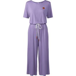 CR&Eacute;ATION L Damen Jumpsuit mit weitem Bein lavendel Gr&ouml;&szlig;e 44