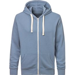 Kangaroos Herren Kapuzensweatjacke hellblau Gr&ouml;&szlig;e M (48/50)
