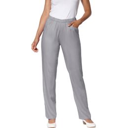 CR&Eacute;ATION L Damen Schlupfhose im Doppelpack steingrau + steingrau-bedruckt Gr&ouml;&szlig;e 48