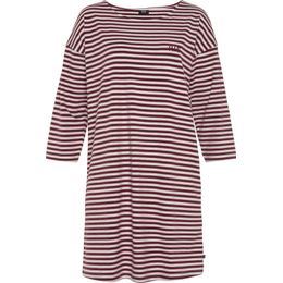 H.I.S. Damen Nachthemd bordeaux Gr&ouml;&szlig;e 44/46