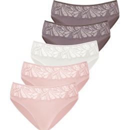 Vivance Damen Jazz-Pants Slips ros&eacute;, taupe, creme Gr&ouml;&szlig;e 48/50