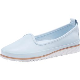 Andrea Conti Damen Slipper hellblau Gr&ouml;&szlig;e 42