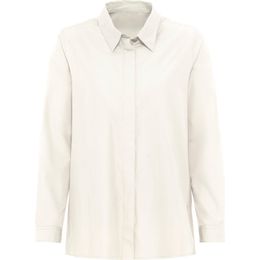 Heine Damen Longbluse in weiter A-Linie champagner Gr&ouml;&szlig;e 36