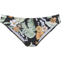 Sunseeker Damen Bikini-Hose schwarz-bedruckt Gr&ouml;&szlig;e 34