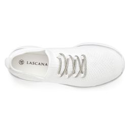 Lascana Damen Sneaker wei&szlig; Gr&ouml;&szlig;e 40
