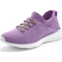 Lascana Damen Sneaker flieder Gr&ouml;&szlig;e 36