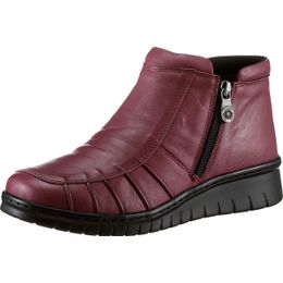 Damen Stiefelette bordeaux Gr&ouml;&szlig;e 37