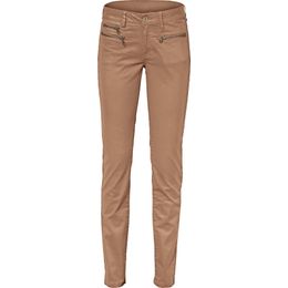 Heine Damen R&ouml;hrenhose in Stretch-Qualit&auml;t nougat Gr&ouml;&szlig;e 19