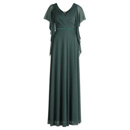 Vera Mont Abendkleid Damen Gr&ouml;&szlig;e 46 dunkelgr&uuml;n Winterkleid