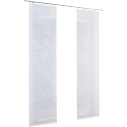 HEINE HOME unisex Schiebevorhang wei&szlig; Gr&ouml;&szlig;e 145x57 cm