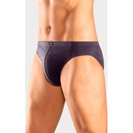 H.I.S. Herren Slip wei&szlig;, grau-meliert, blau, blau-gr&uuml;n, anthrazit, aubergine, schwarz Gr&ouml;&szlig;e XL