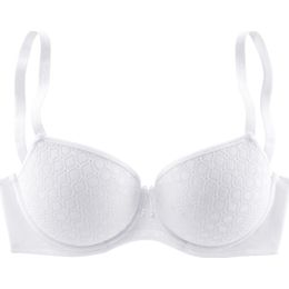 Lascana Damen Schalen-BH wei&szlig; Gr&ouml;&szlig;e 85B