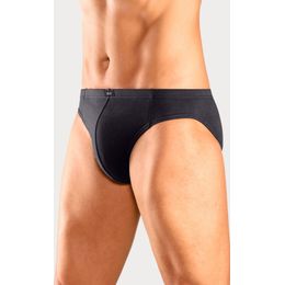 H.I.S. Herren Slip schwarz, wei&szlig; Gr&ouml;&szlig;e S