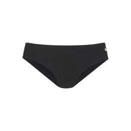 Lascana Damen Bikini-Hose mit breiteren Seitenstegen, schwarz, Gr&ouml;&szlig;e 44