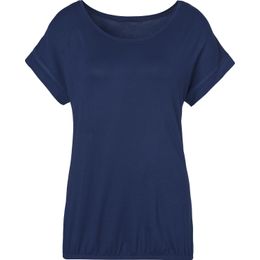 Vivance Damen Kurzarmshirt t&uuml;rkis, navy Gr&ouml;&szlig;e 32/34